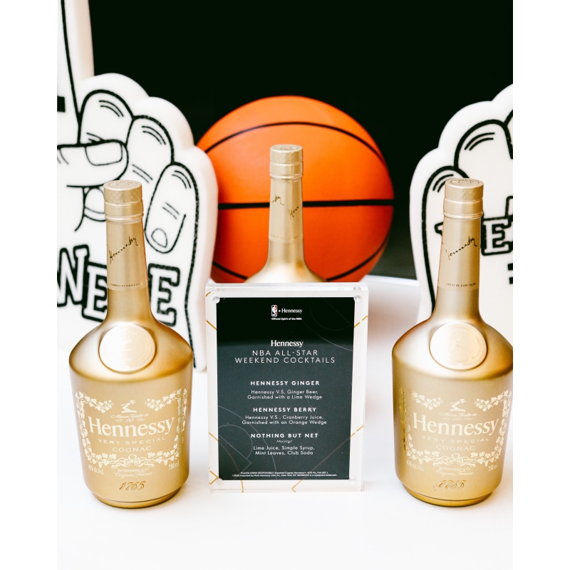 Cognac, Hennessy, VS, Gold,End of Year, Limited Edition, NBA